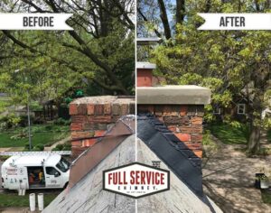 Chimney Flashing Repair » Kansas City » Full Service Chimney™