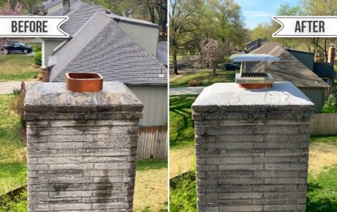 Chimney Crown Seal vs New Construction » Full Service Chimney™